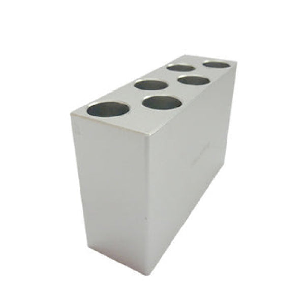 Interchangeable blocks for 6 tubes of 15ml