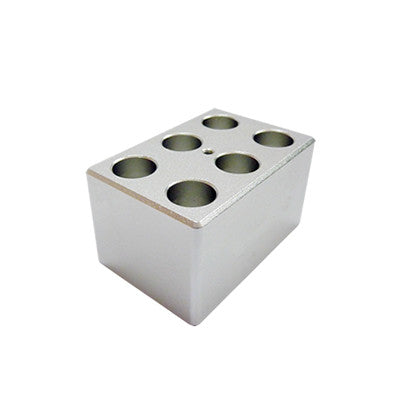 Interchangeable blocks for 6 tubes of 1,5ml